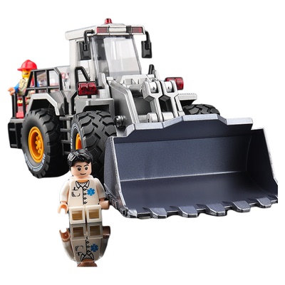 大号合金推土机儿童玩具车