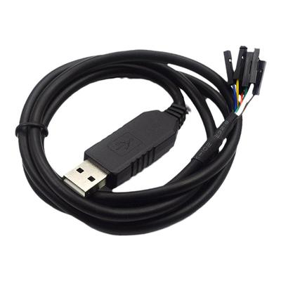 FT2232D模块刷机线FT232RL同时转双TTL下载线USB转2路高速串口线