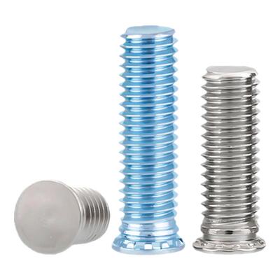 压铆螺丝镀蓝锌蓝白锌压铆螺钉