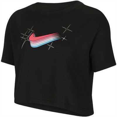 NIKE/耐克正品 DRI-FIT 女子透气舒适训练运动型格短袖T恤 CW6714