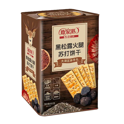 鹿家港黑松露苏打饼干山姆