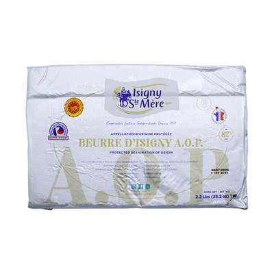 法国进口伊斯尼AOP黄油片1kg
