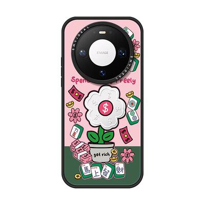 SMYIDEAL思茉伊适用华为mate80手机壳磁吸mate60新款mate60promate小众华为mate70pro镜面有钱花80Pro高级感