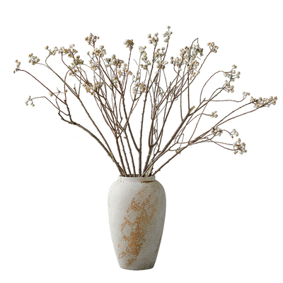 侘寂风天然乌桕果干花束