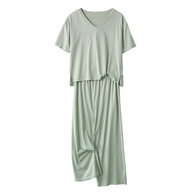 歌帝棉家居服套装夏季
