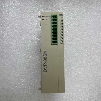 议价台达DVP08SN11R扩展模块。正常使用