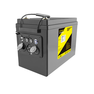 跨境专供 LiFePO4 DC-12.8V200Ah磷酸铁锂电池 家庭应急户外电池