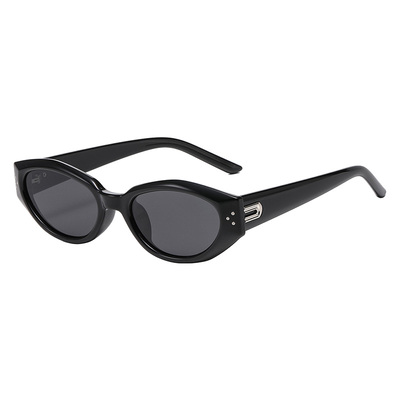 复古猫眼偏光防紫外线太阳镜女