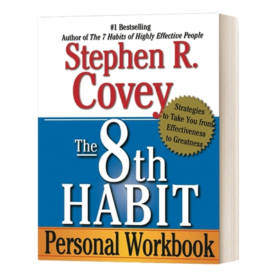 英文原版 The 8th Habit Personal Workbook 高效能人士的第八个习惯 练习册 英文版 进口英语原版书籍