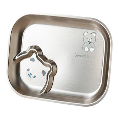 onlycook抗菌304不锈钢饺子盘