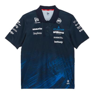 NEW ERA纽亦华26新品WILLIAMS F1联名赛车服运动时尚短袖男士NE