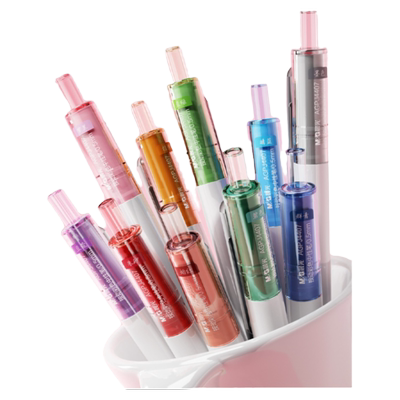 晨光文具彩色手帐笔中性笔