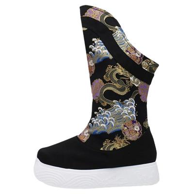 汉服男鞋复古装明制靴子官靴