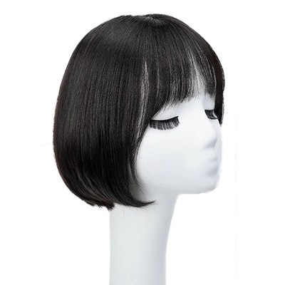 swanee空气刘海轻薄真发假发套