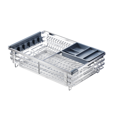 四季沐歌单层304不锈钢碗篮