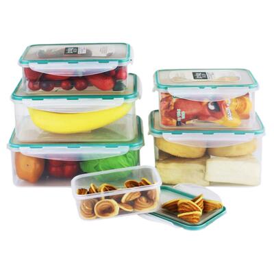 乐亿多塑料长方形冰箱保鲜盒