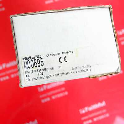 议价IFM MO0695 易福门压力传感器 PF2956 PF-2,5-REB34-MFRKG/US