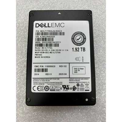 询118000630 EMC 1.92TB PM1643  U