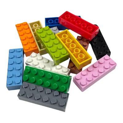 兼容乐高小颗粒2x6高砖基础配件儿童益智拼插积木幼儿园培训diy