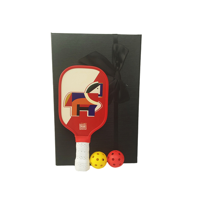 匹克球创意摆件迷你匹克球拍