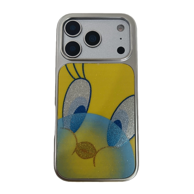 可爱卡通崔弟吹泡泡手机壳闪粉