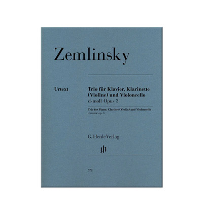 策姆林斯基钢琴三重奏D小调