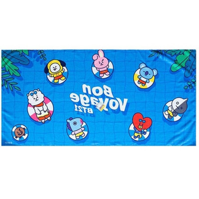 防弹少年团沙滩巾应援手幅