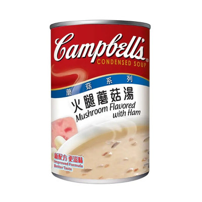 金宝汤卖家美国系列295g蘑菇汤