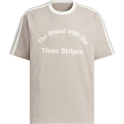 Adidas/阿迪达斯正品2025夏季款男士套头日常休闲透气短袖KF2480