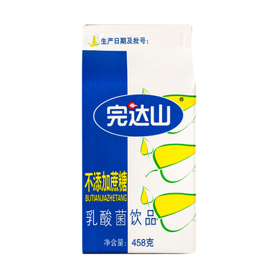 完达山不添加蔗糖428g乳酸菌饮品
