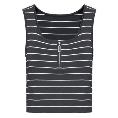 HPLY荷比俪春季新款女横条纹U型显瘦吊带HYD13600163