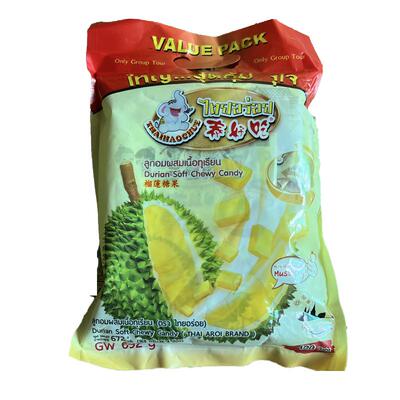 泰好吃零食泰国进口榴莲糖