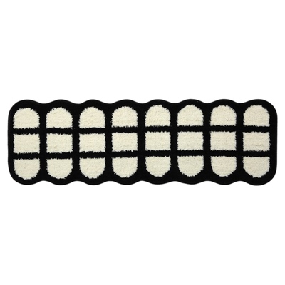 加厚植绒卧室床边毯吸水速干毛绒