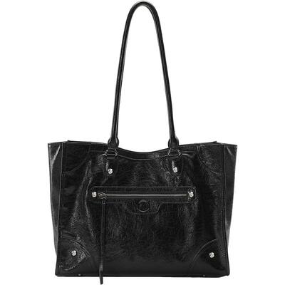 【新品】JTB极光大托特包.春夏新款机车风包包女大容量手提单肩包