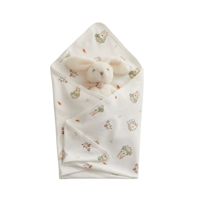 5A新生儿产房包单纯棉襁褓巾盖毯