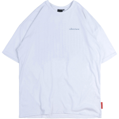 朋克印花落肩国潮圆领短袖T恤