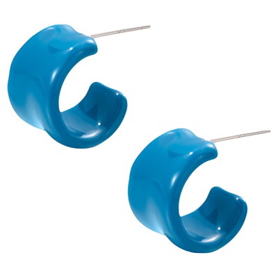 TIKOO原创设计珐琅耳圈极简爆款