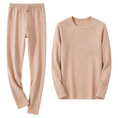 红豆居家男女士厚款秋衣秋裤套装