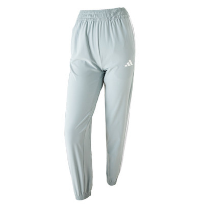 阿迪达斯女透气运动休闲束脚长裤