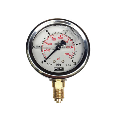 测压德玛仕威卡抗震挖掘机压力表