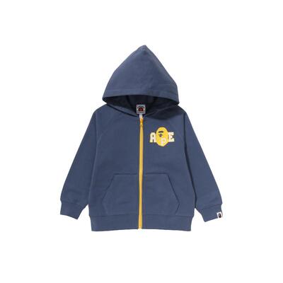 撞色猿人字母印花BAPE