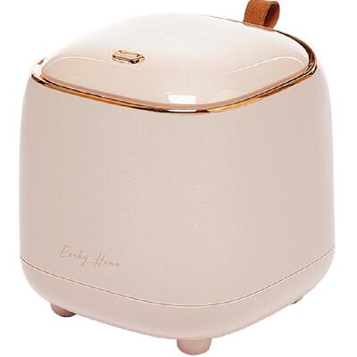 桌面垃圾桶按压式客厅轻奢杂物