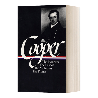 英文原版 精装小说 James Fenimore Cooper 詹姆斯·费尼莫尔·库珀 皮袜子故事集第1卷 精装 英文版 进口英语原版书籍