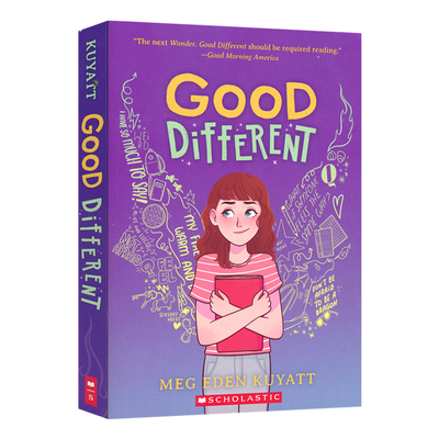 Good Different 中年级诗歌小说 自我发现 接纳自己的不同之处 自闭症女孩校园成长故事 青少年英语课外读物 英文原版进口儿童书籍