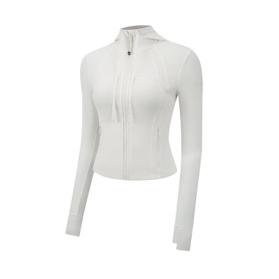Define 女士短款连帽夹克 *Nulu™ 芯吸丨lululemon丨LW3IYVS