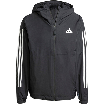 Adidas/阿迪达斯正品2025新款男士梭织连帽运动外套JD1043