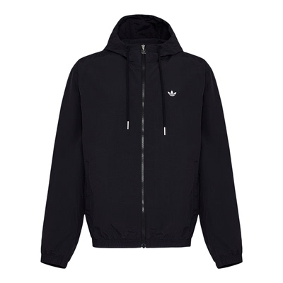 Adidas/阿迪达斯正品三叶草男士轻质梭织运动连帽夹克外套KT3035