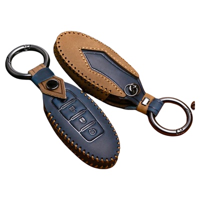 英菲尼迪专车专用疯马皮钥匙套