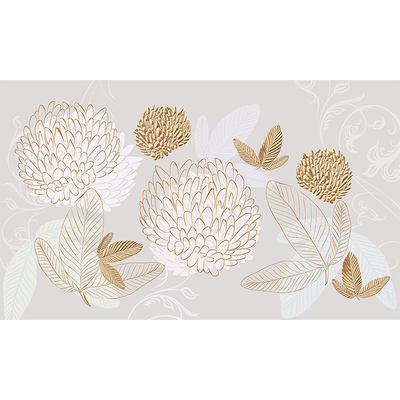 新款高档现代简约电视背景墙壁布