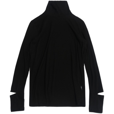 ASSEEN袖口细节磨毛高领打底衫